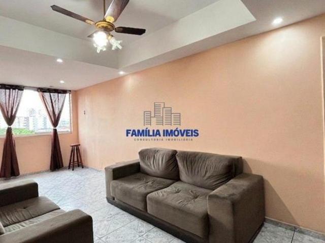 Apartamento á venda 2 quartos Frente 1 vaga Campo Grande Santos/SP