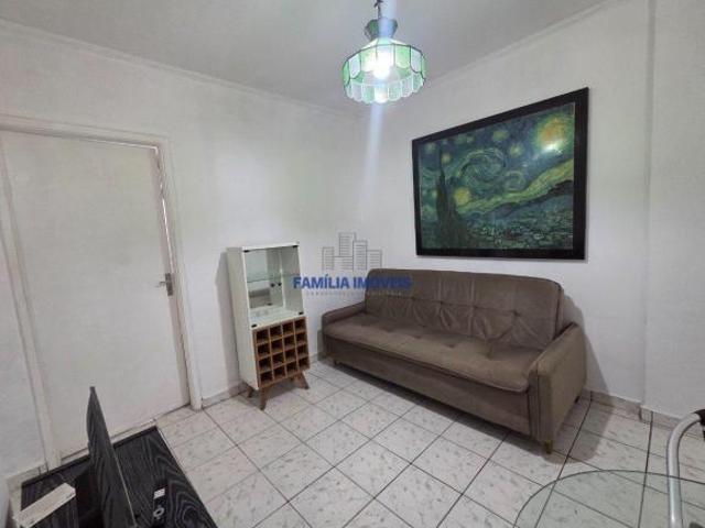 Apartamento à venda 2 quartos frente praia Gonzaga Santos/SP