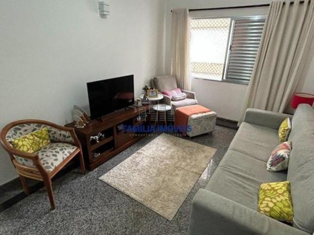 Apartamento à venda 2 quartos mobiliado na praia Gonzaga Santos/SP