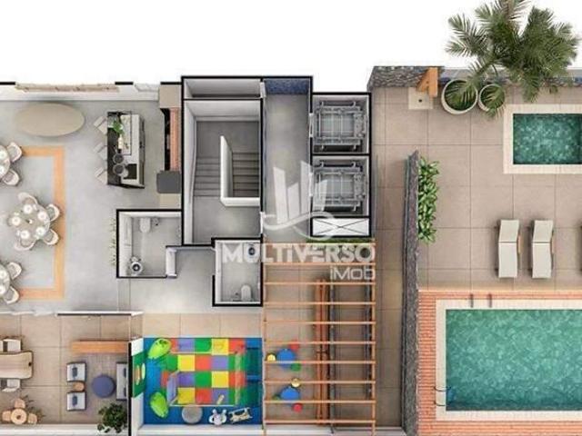 Apartamento à venda, 2 quartos no bairro Campo Grande em Santos