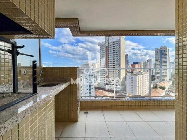 Apartamento à venda, 2 quartos no bairro Gonzaga em Santos