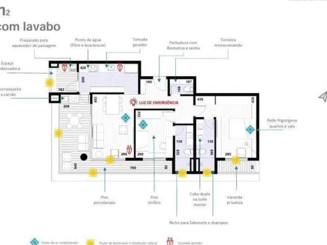 Apartamento à venda, 2 quartos no bairro Ponta da Praia em Santos