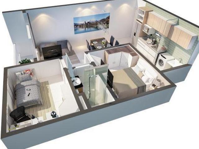 Apartamento à venda, 2 quartos no bairro Parque São Vicente em São Vicente