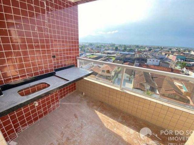 Apartamento a venda 2 quartos suíte varanda Praia Grande