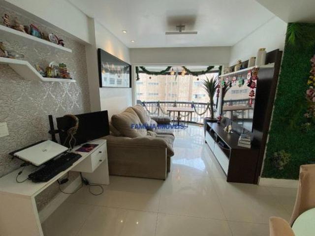 Apartamento a venda 2 quartos suíte lazer Marapé Santos/SP