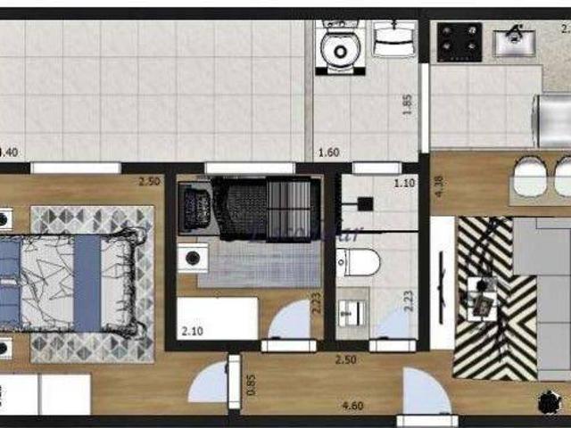 Apartamento à venda, 37 m² por R$ 260.000,00 Jaçanã São Paulo/SP