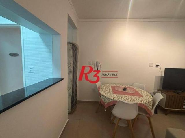 Apartamento à venda, 37 m² por R$ 500.000,00 Embaré Santos/SP