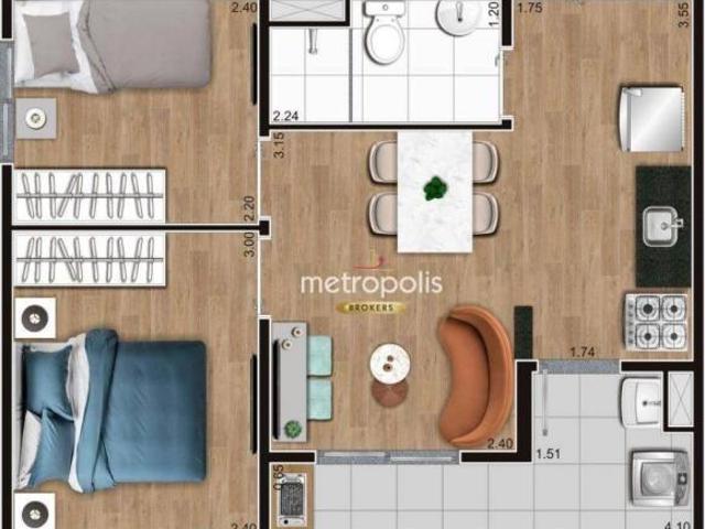 Apartamento à venda, 38 m² por R$ 288.000,00 Itaquera São Paulo/SP