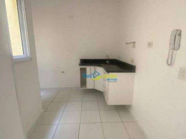 Apartamento com 2 dormitórios à venda, 38 m² por R$ 297.000,00 Parque das Nações Santo André/SP