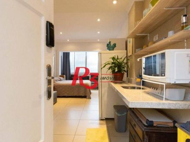 Apartamento à venda, 38 m² por R$ 345.000,00 Boqueirão Santos/SP