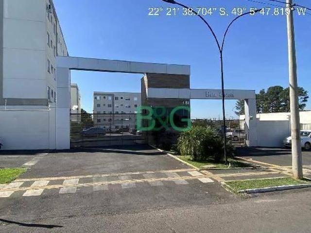 Apartamento à venda, 39 m² por R$ 117.860,63 Residencial Parque Granja Cecília B Bauru/SP
