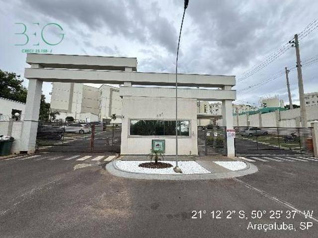 Apartamento à venda, 39 m² por R$ 77.043,32 Parque Aquarelle Araçatuba/SP