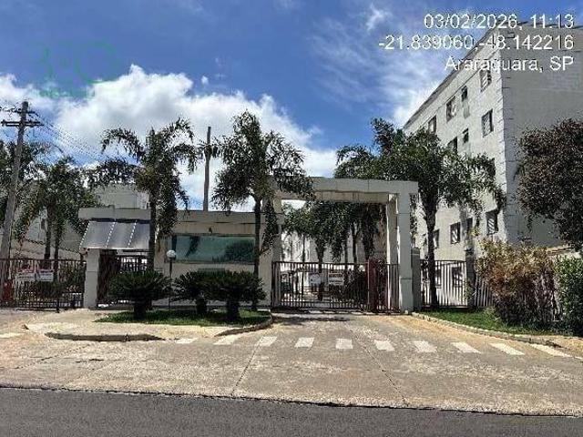 Apartamento à venda, 39 m² por R$ 84.892,14 Parque Residencial Iguatemi Araraquara/SP