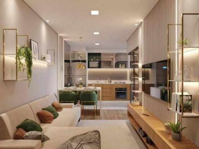 Apartamento à venda, 32 m² por R$ 344.334,78 Novo Mundo Curitiba/PR