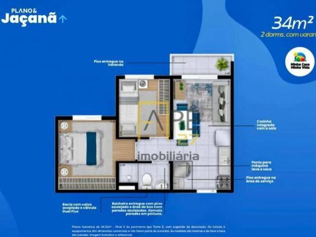 Apartamento à venda, 33 m² por R$ 273.041,00 Jardim Brasil São Paulo/SP