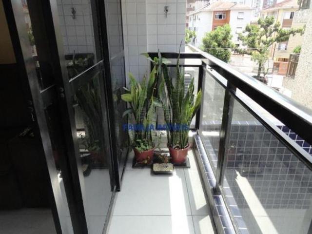 Apartamento à venda 3 dormitórios suíte 1 vaga Marapé Santos/SP