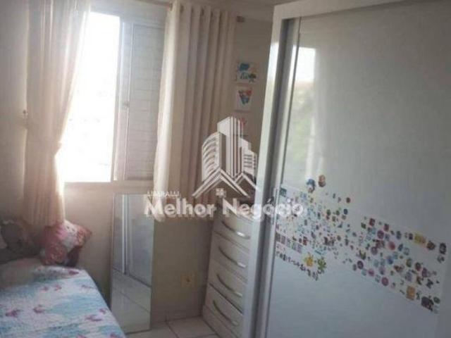 Apartamento à venda,3 dormitorios quartos no Condomínio Clarice Vila São Bento, Campinas, SP