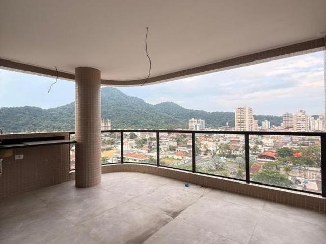Apartamento à venda 3 suítes CANTO DO FORTE Praia Grande VISTA MAR