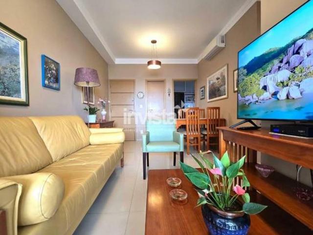 Apartamento à venda, 3 suítes, varanda gourmet e lazer completo no Boqueirão, Santos SP