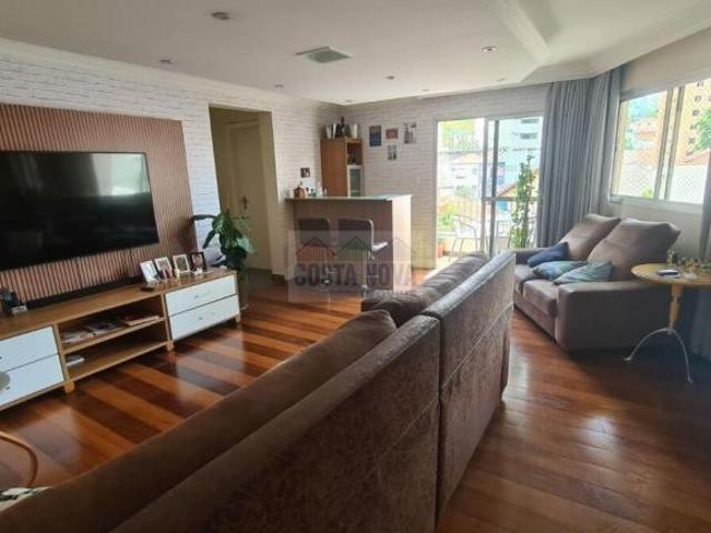 Apartamento a venda, 3 suítes, 3 vagas, sala com varanda, bairro Santana