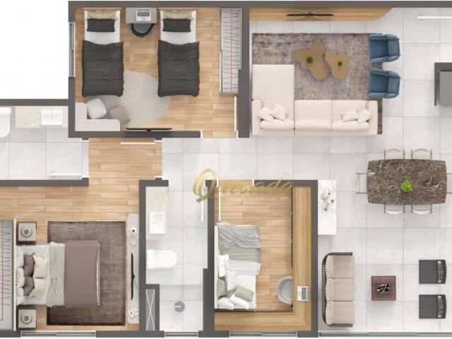 Apartamento à venda, 3 quartos, 1 suíte, varanda gourmet, Espaço Conceição, Indaiatuba