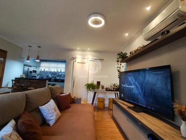 Apartamento à venda, 3 quartos, 1 suíte, 1 vaga, Ponta da Praia Santos/SP