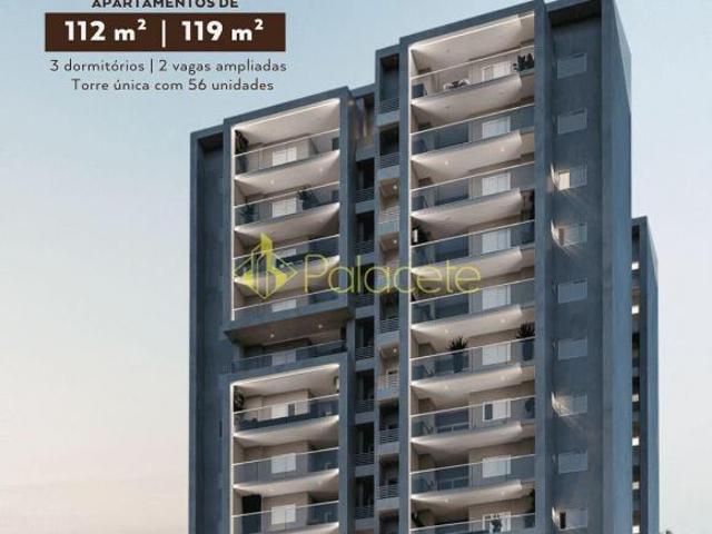 Apartamento à venda 3 Quartos, 1 Suite, 2 Vagas, 112.74M², Vila Costa, Taubaté SP Residencial Éle