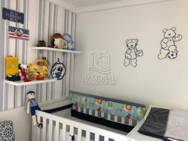Apartamento à venda, 3 quartos, 1 suíte, 2 vagas, Campestre Santo André/SP