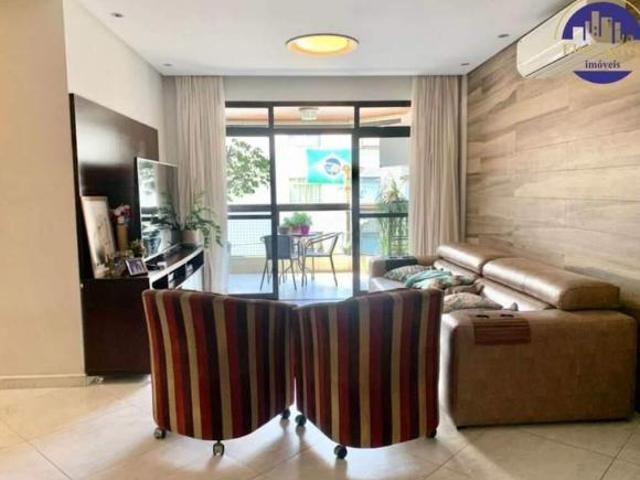 Apartamento à venda, 3 quartos, 1 suíte, 2 vagas, Ponta da Praia Santos/SP