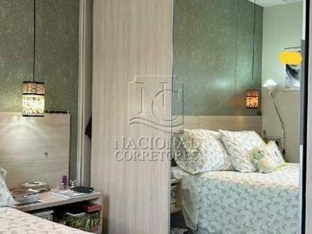 Apartamento à venda, 3 quartos, 1 suíte, 2 vagas, Vila Scarpelli Santo André/SP