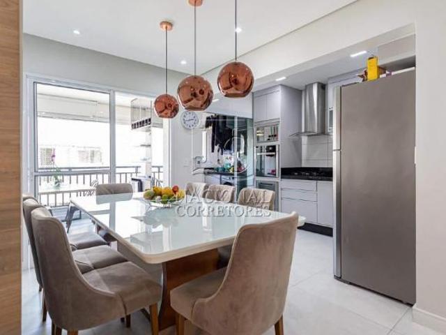 Apartamento à venda, 3 quartos, 1 suíte, 2 vagas, Vila Scarpelli Santo André/SP