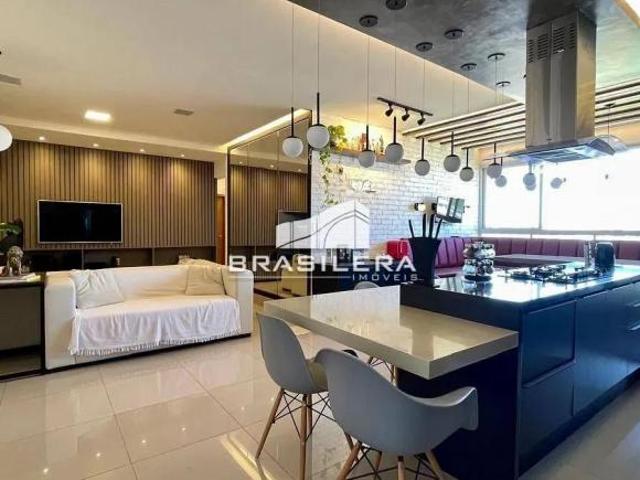 Apartamento à venda, 3 quartos, 2 Suítes, 117m², frente para o Parque Cascavel no Jardim Atlântico