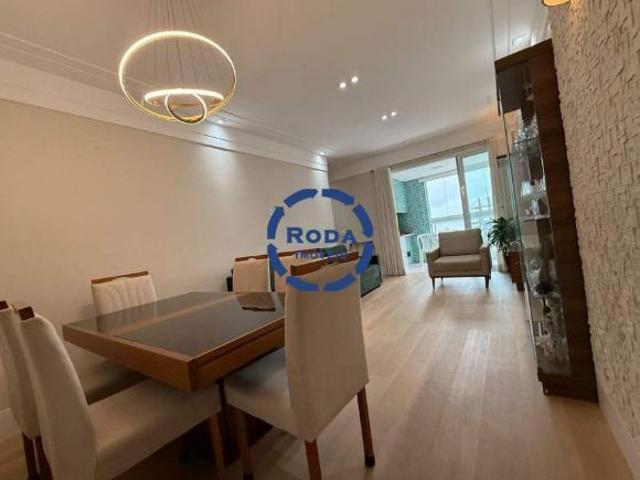 Apartamento à venda, 3 quartos, 2 suítes, 3 vagas, Ponta da Praia Santos/SP