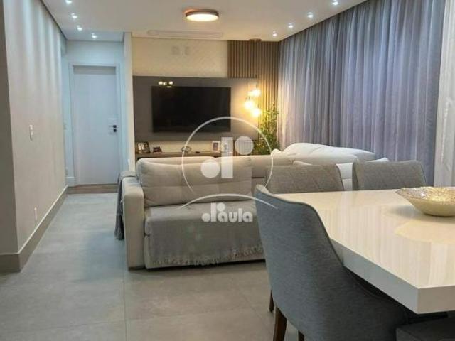 Apartamento à venda, 3 quartos 3 suítes Bairro Jardim em Santo André/SP