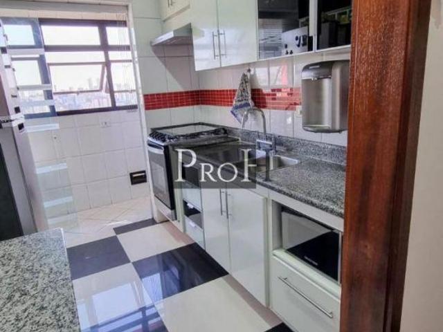 Apartamento á venda 3 quartos, Vila Valparaíso Santo André