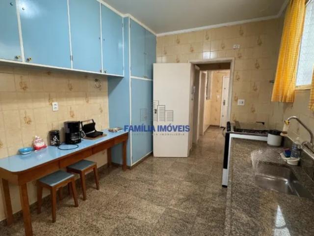 Apartamento à venda 3 quartos de frente sacada Boqueirão Santos/SP