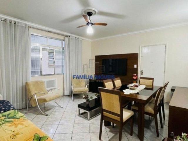 Apartamento à venda 3 quartos Frente Sacada Pompeia Santos/SP