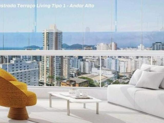 Apartamento à venda, 3 quartos no bairro Boqueirão em Santos