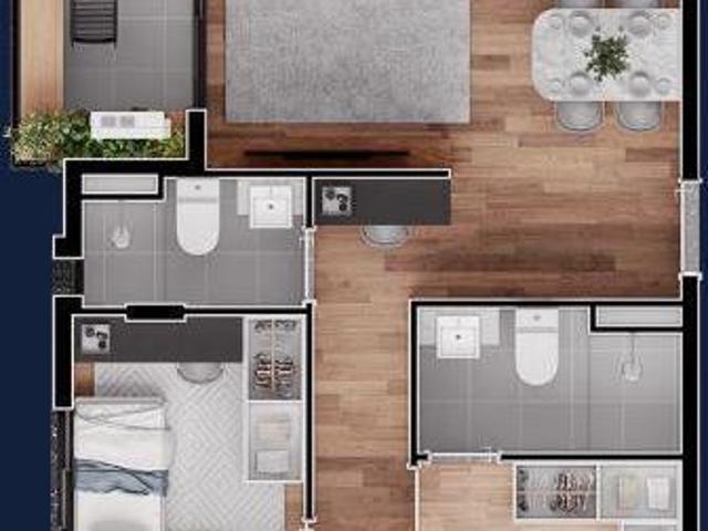 APARTAMENTO À VENDA 3 QUARTOS NO REBOUÇAS R$ 725.600,00
