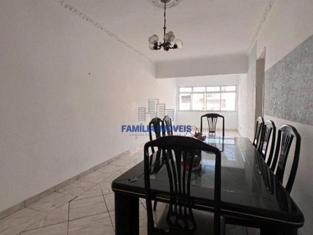 Apartamento à venda 3 quartos Pompéia garagem fechada Santos SP