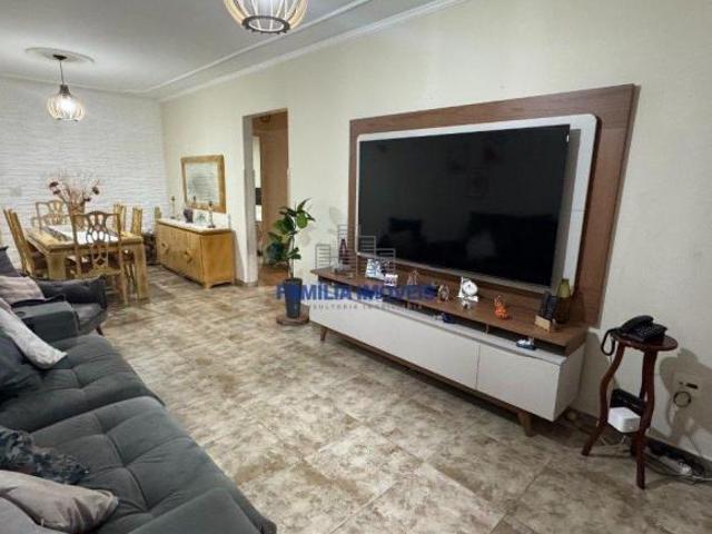 Apartamento à venda 3 quartos sacada 1 vaga Campo Grande Santos/SP