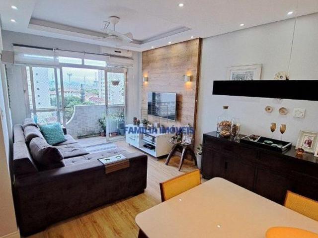 Apartamento à venda 3 quartos suite closet sacada Embaré Santos/SP