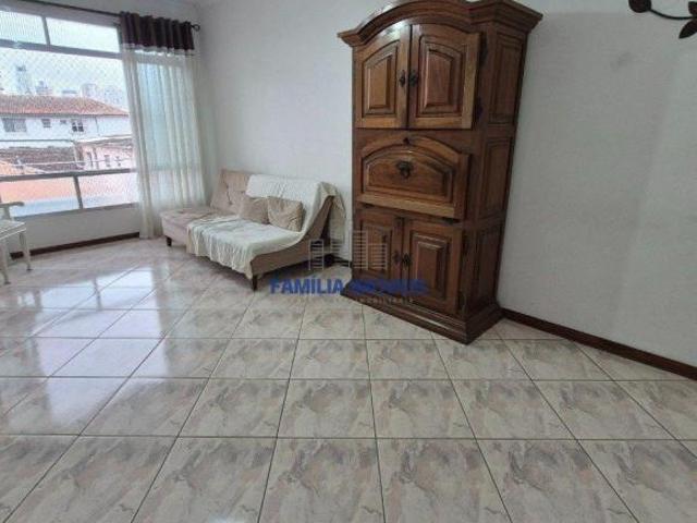 Apartamento à venda 3 quartos suíte de frente Aparecida Santos/SP