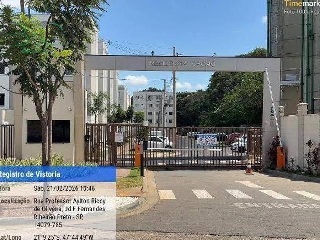 Apartamento à venda, 44 m² por R$ 100.741,08 Jardim Ouro Branco Ribeirão Preto/SP