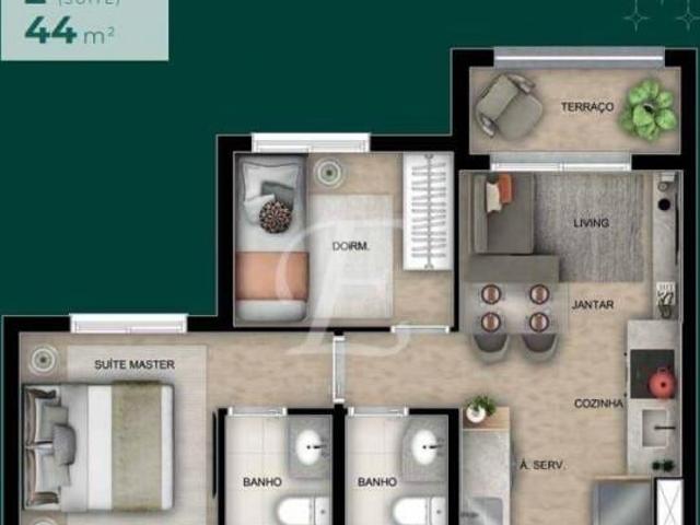 Apartamento à venda, 44 m² por R$ 518.000,00 Conceição São Paulo/SP