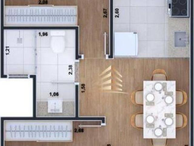 Apartamento à venda, 46 m² por R$ 303.000,00 Vila Paulista Guarulhos/SP