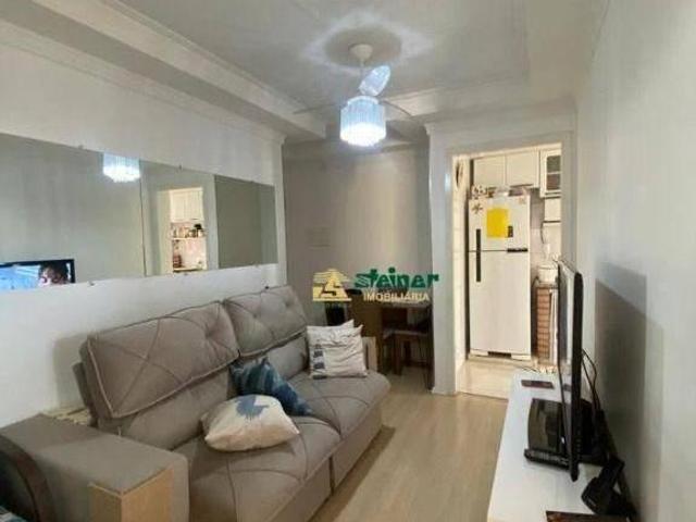 Apartamento com 2 dormitórios à venda, 47 m² por R$ 291.071,00 Vila Flórida Guarulhos/SP