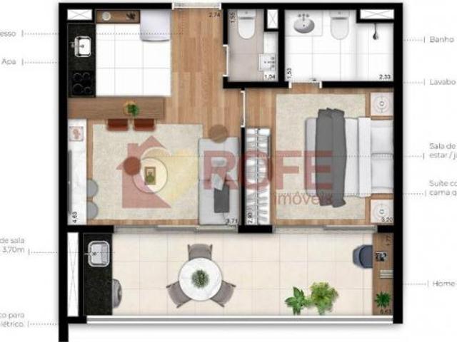 Apartamento à venda, 48 m² por R$ 700.000,00 Vila Mariana São Paulo/SP