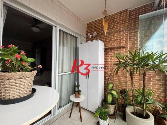 Apartamento à venda, 49 m² por R$ 460.000,00 Macuco Santos/SP