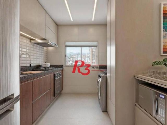 Apartamento à venda, 49 m² por R$ 550.000,00 Aparecida Santos/SP